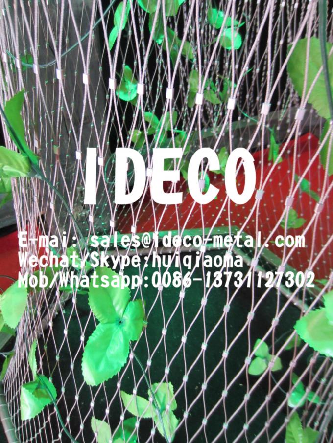 Architectural Stainless Steel Cable Mesh X-TEND, Inox Wire Rope Net ...