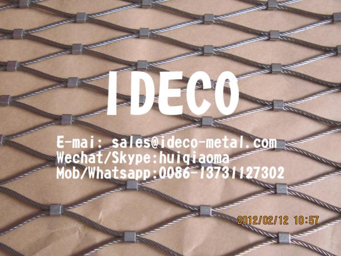 Wire Mesh Heliport Safety Nets, Offshore Helimesh, Helipad SS316 Wire ...