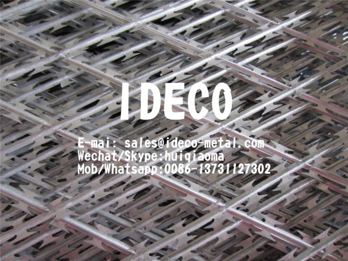 Welded Ripper Razor Mesh, Diamond Razor Mesh, Razor Blade Fences ...