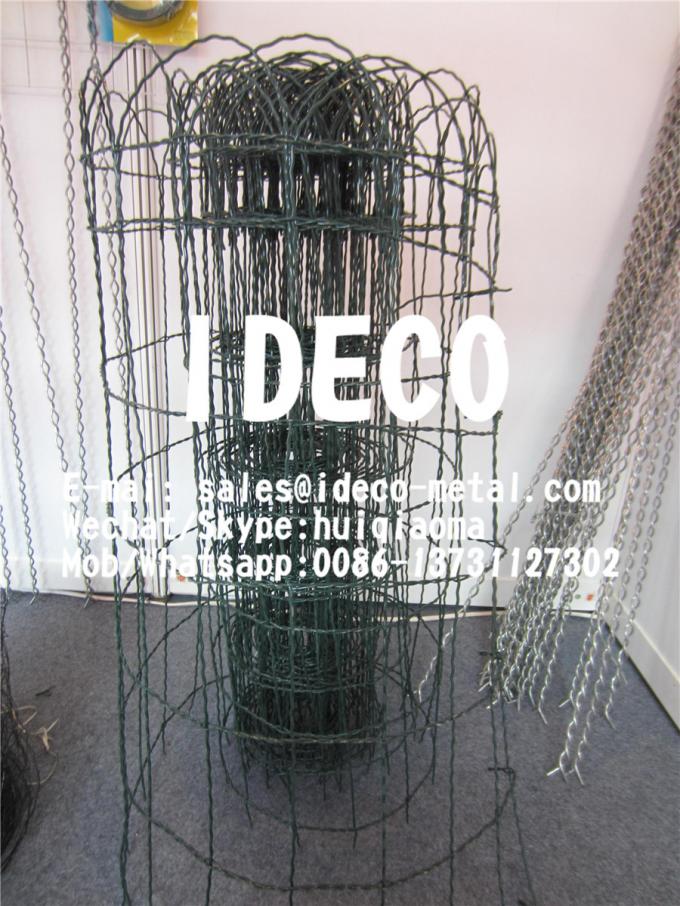 Scroll Top Rolled Border Garden Fence, Decorative Border Wire Fencing ...