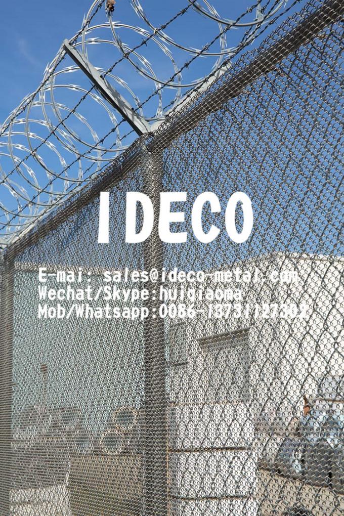 Mini Mesh Chain Link Fences, MiniMesh Chain Link Fabric, High Security ...