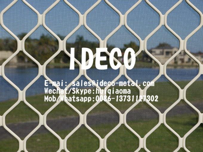 Amplimesh Security Grille Fences, Aluminium Mega Diamond Grid Fences ...
