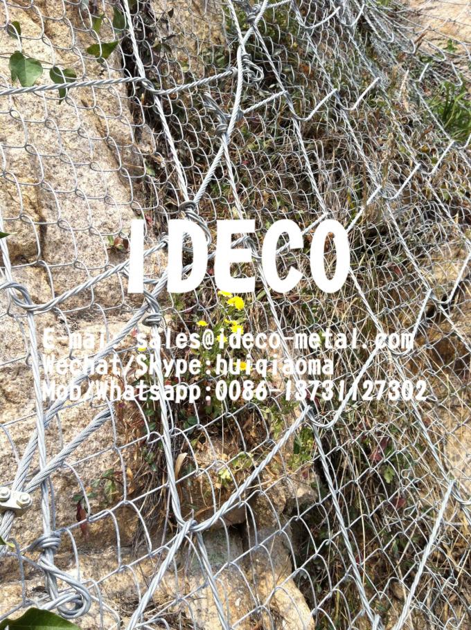 SPIDER High-Tensile 1770Mpa Spiral Rope Nets, Rockfall Drapes System ...