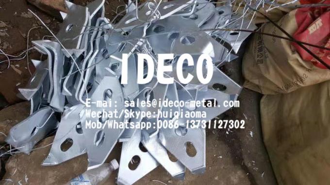 Hot-Dipped Galvanized Spike Plates for High Tensile Steel Wire Mesh ...