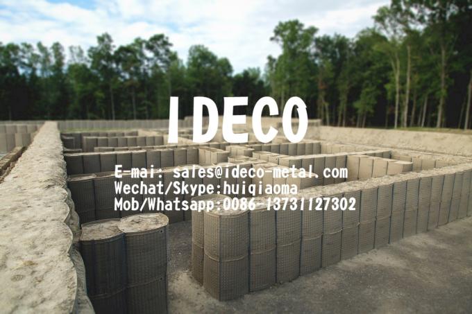 Hesco Barrier, Hesco Concertainer Security Bastion, Rapid Deployment ...