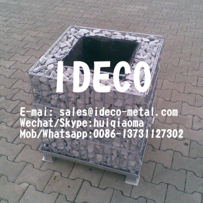 656 Double Wire Welded Gabion Fences, Gabion Box Baskets Retaining ...