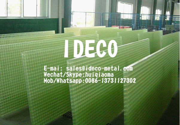 Transparent Fiberglass Gratings for Ceiling, Facade Decorative ...