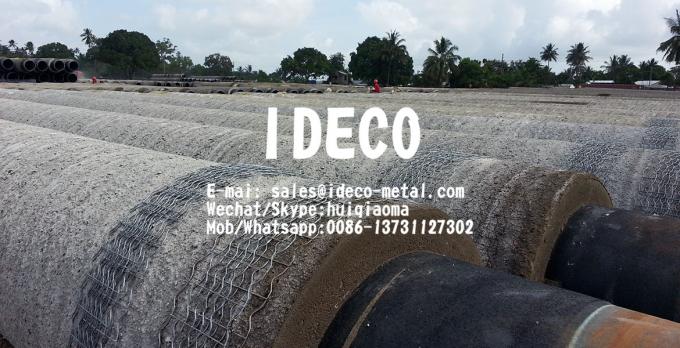 Steel Pipe Winding Mesh, Concrete Weight Coating Reinforced Wire Mesh ...
