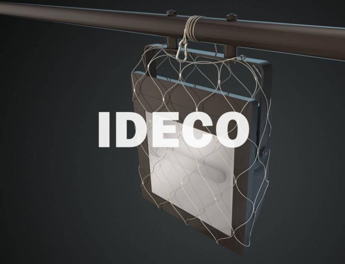 Crane Flood Lights Fall Protection Nets, Secondary Retention Netting ...