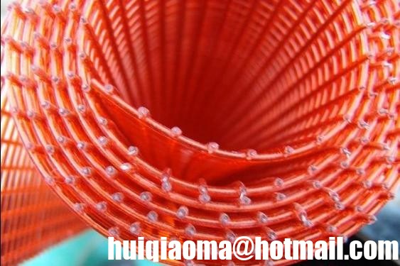 Low Noise PU Coated Wire Mesh,Steel Wire Rope Core Polyurethane Mesh