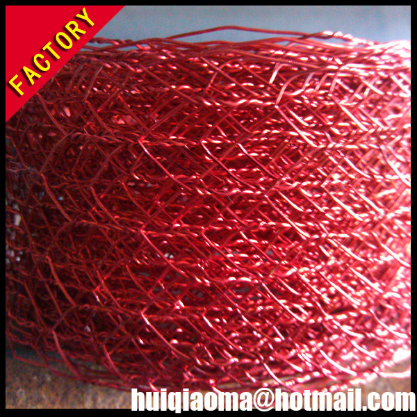 Decorative Hexagonal Wire Netting,Artwork Colour Painted Hexagonal Mesh ...