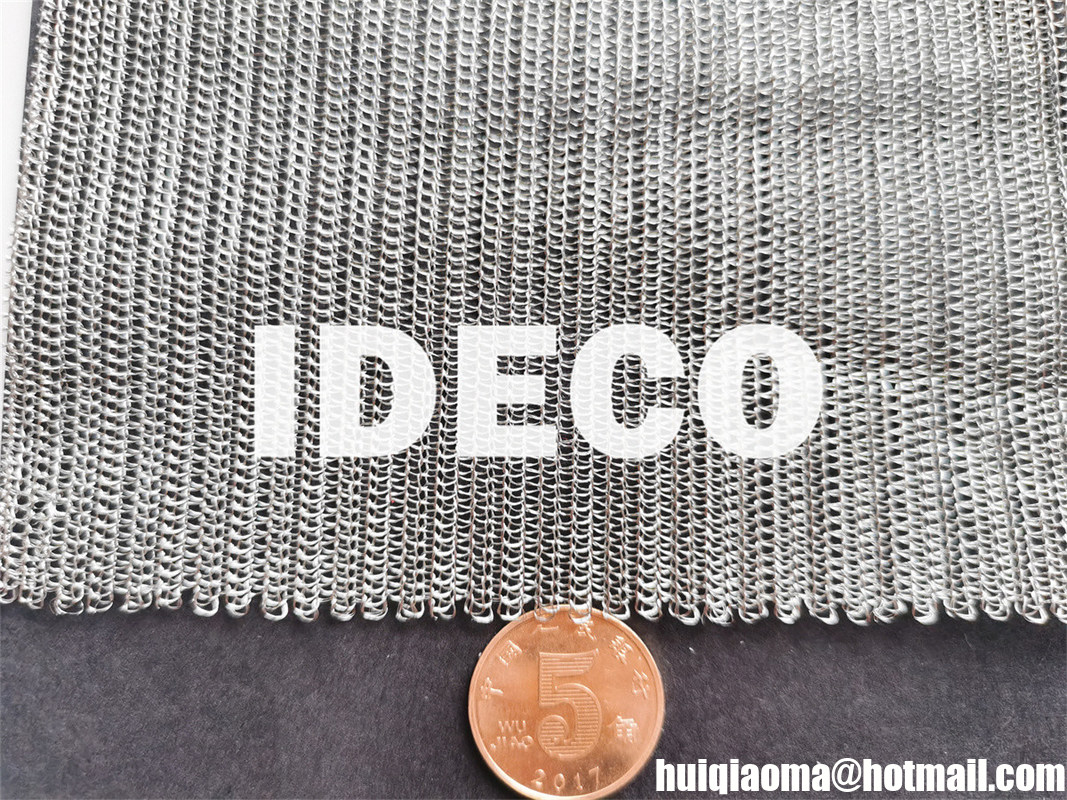 Metal Knitted Wire Mesh Drapes, Stainless Steel KnitMesh, Decorative ...