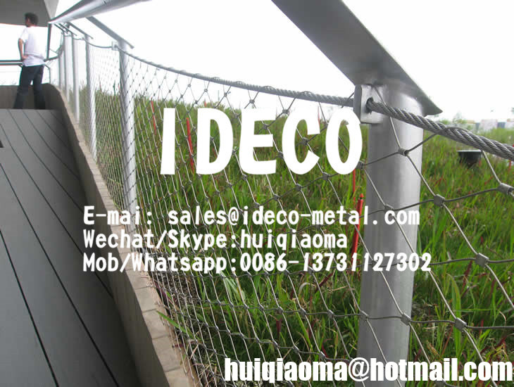 Bridge Safety Nets,Jakob Webnet Wire Mesh,Flexible Stainless Steel Rope ...