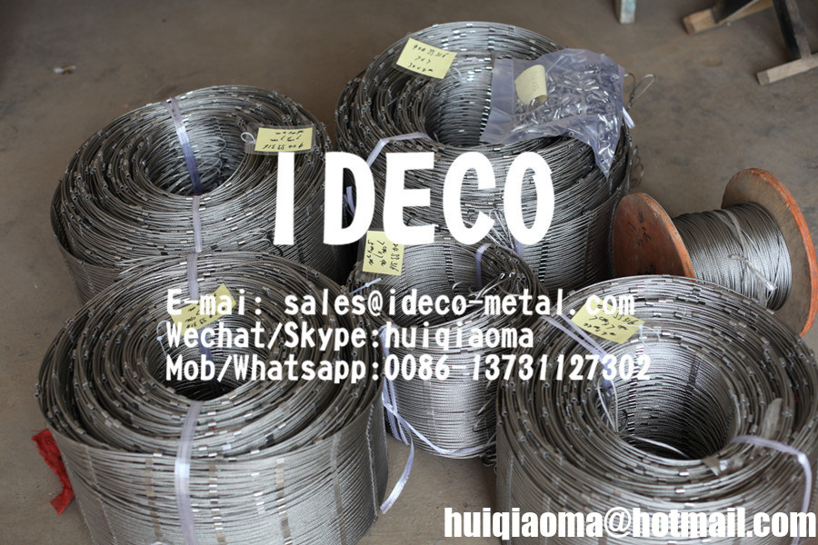 Wire Mesh Heliport Safety Nets, Offshore Helimesh, Helipad SS316 Wire ...