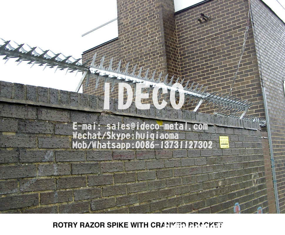 Rotary Razor Spike, Rotating Wall Spike,China Wall Spikes,Fence Razor Spike