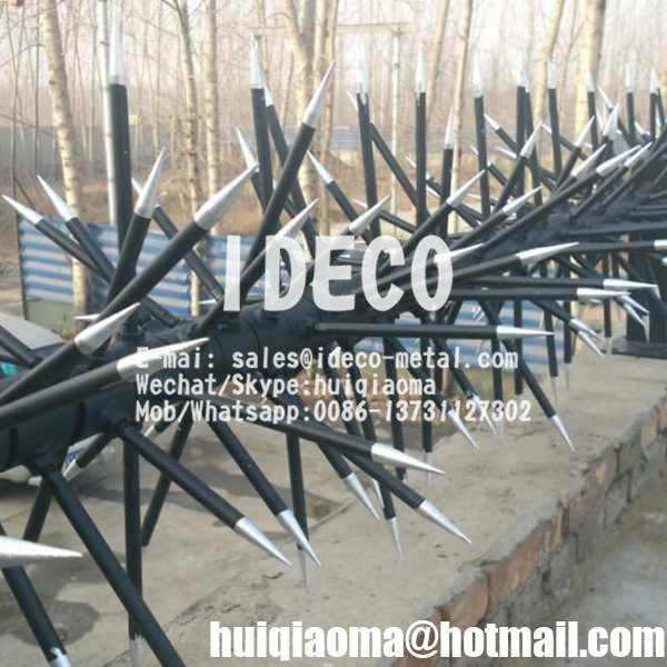 Heavy duty Rotating Fence Spikes, Rotatable Wall Spikes, High Security ...