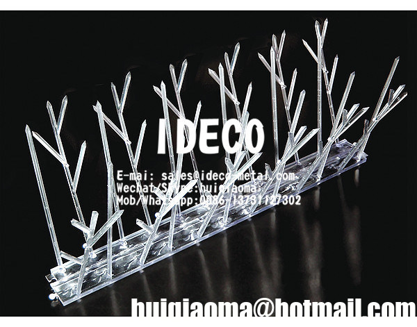 Plastic Polycarbonate Anti-Bird Spikes, Pigeon Repeller, Bird Stopper ...