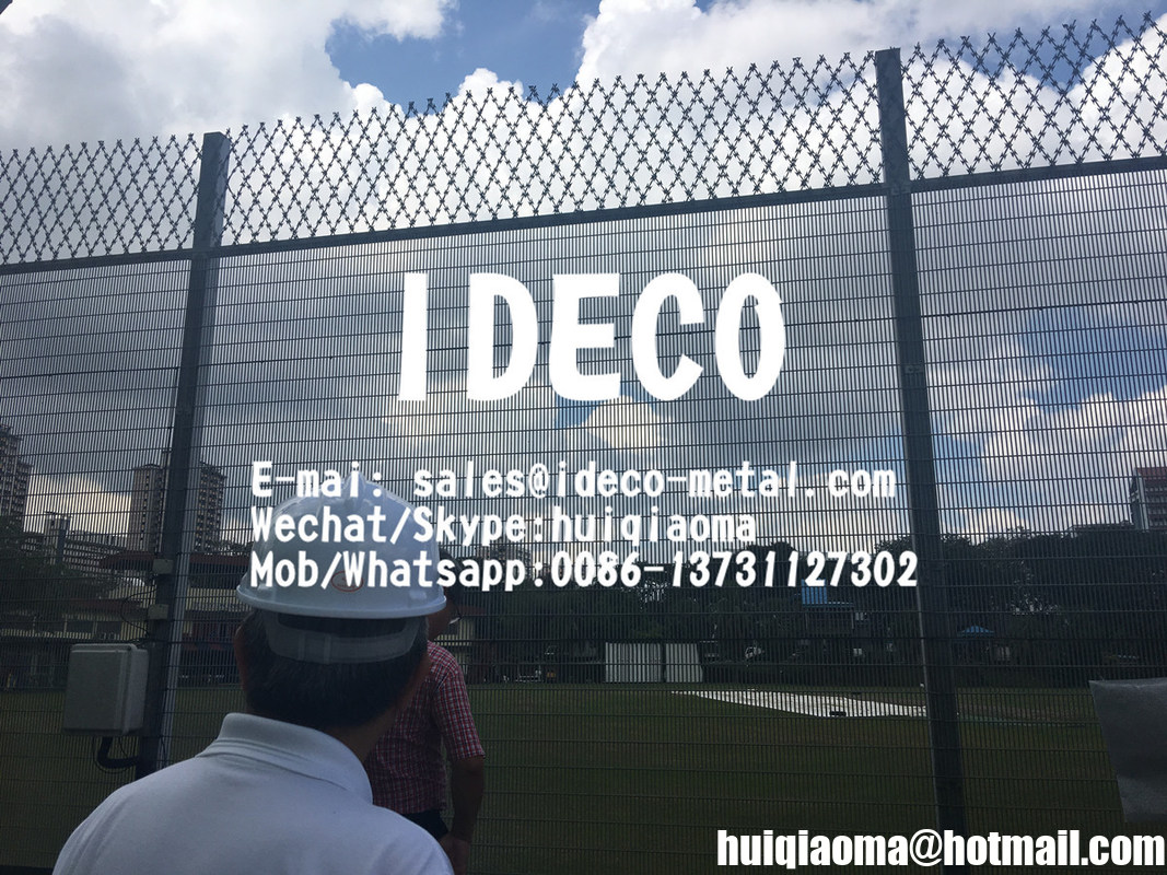 Anti-Climb Mesh Fence, 358 Welded Mesh Fencing Panel, High Security ...