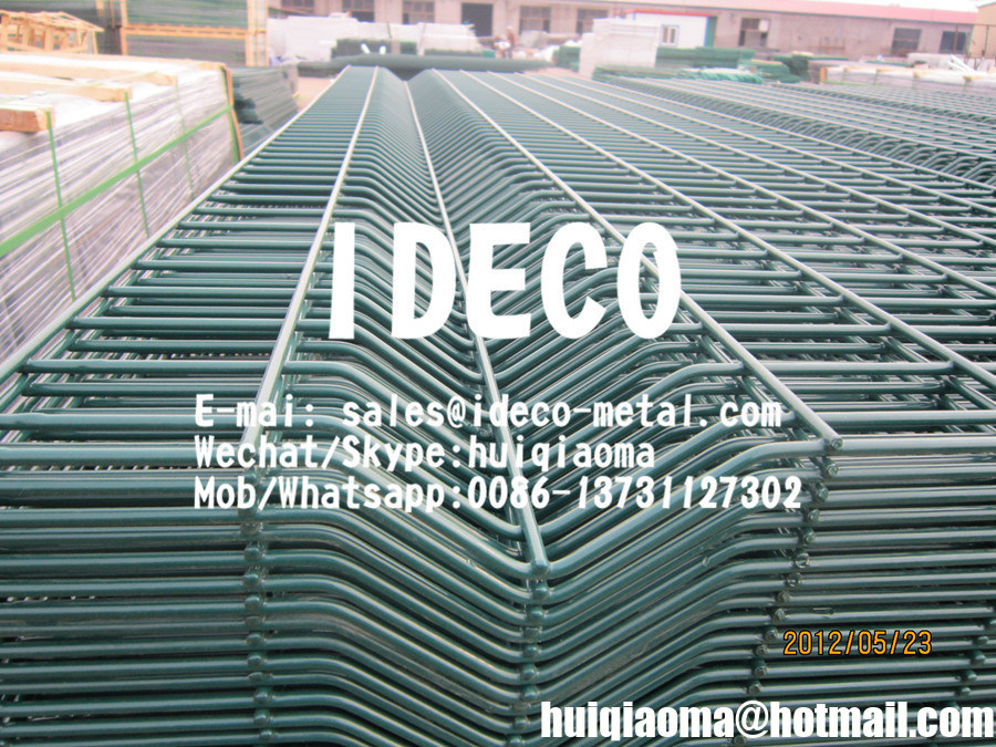 3D VEE-Wire Curved Welded Mesh Fence, 3D Welded Mesh Fence Panels ...