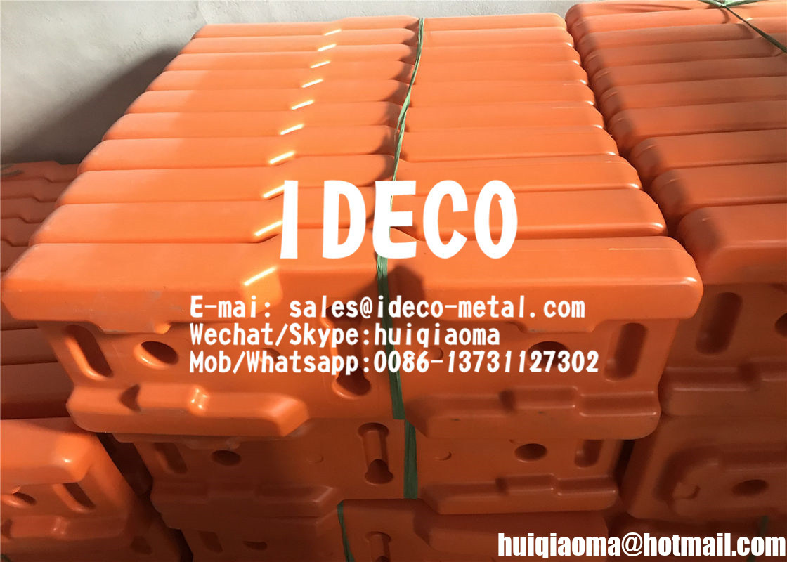 Temporary Fencing Concrete Filled Blow Moulded Fence Feet, Plastic ...