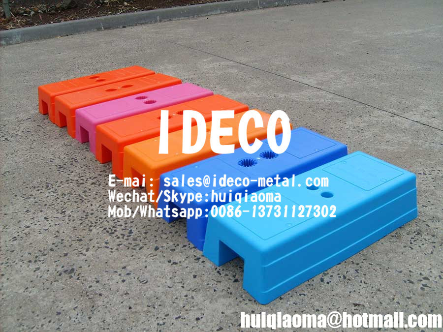 Injection Moulded Temporary Fence Feet, Plastic Temp Fencing Stands ...