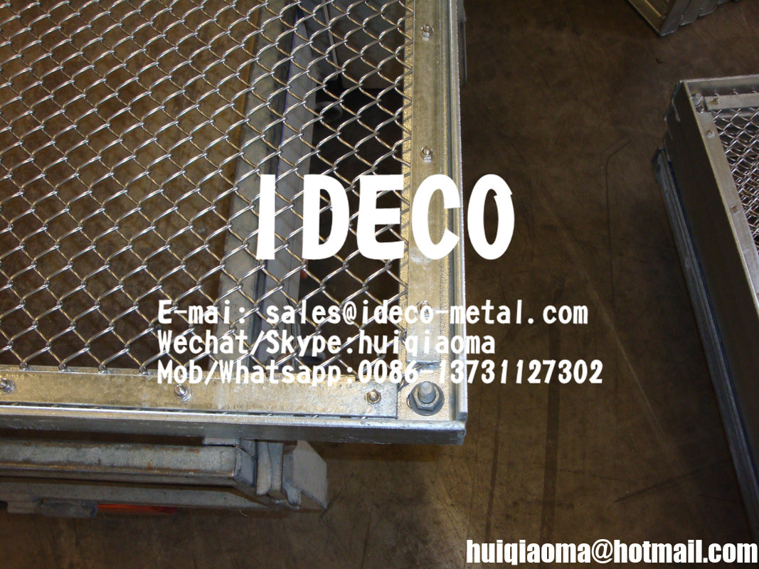 Aluminized/Aluminum Coated Mini Mesh Chain Link Fabric, High Security ...