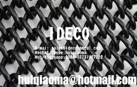 Mini Mesh Chain Link Fences, MiniMesh Chain Link Fabric, High Security ...