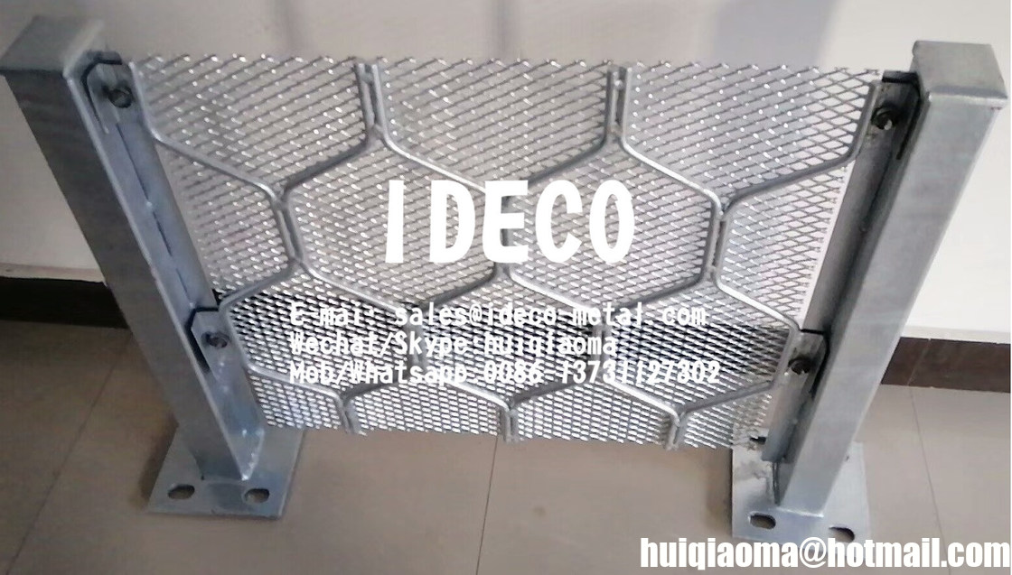 Amplimesh Security Grille Fences, Aluminium Mega Diamond Grid Fences ...