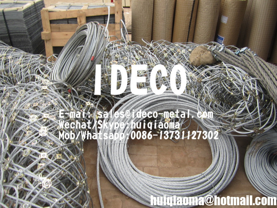 Rockfall Protection Netting, Rock Fall Slope Drapery System, Rockfall ...