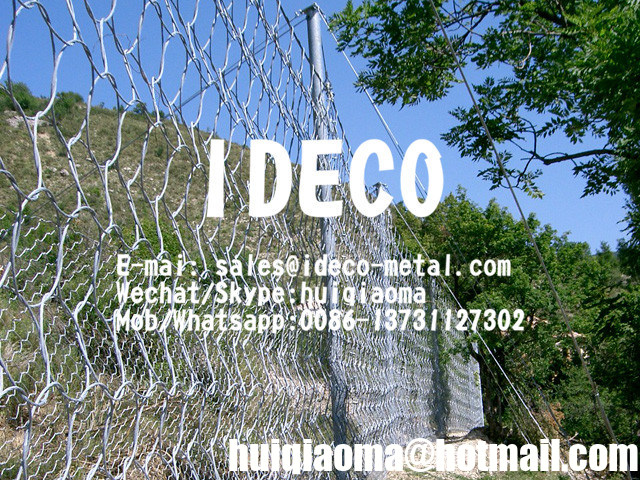 Rockfall Catch Ring Net Panels, 1570Mpa High Tensile Steel Wire Ring ...