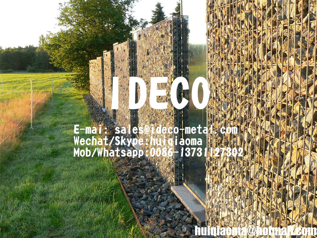 Architectural Gabion Cladding Retaining Wall, Garden Gabion Baskets ...