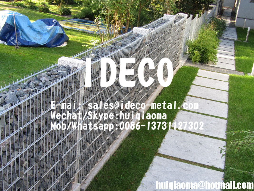 Double Wire Welded Mesh Fence Panels, Decorative Twin Wire Fences ...