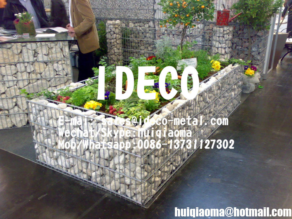 656 Twin Wire Welded Gabion Boxes Planters, Gabion Raised Garden Beds ...