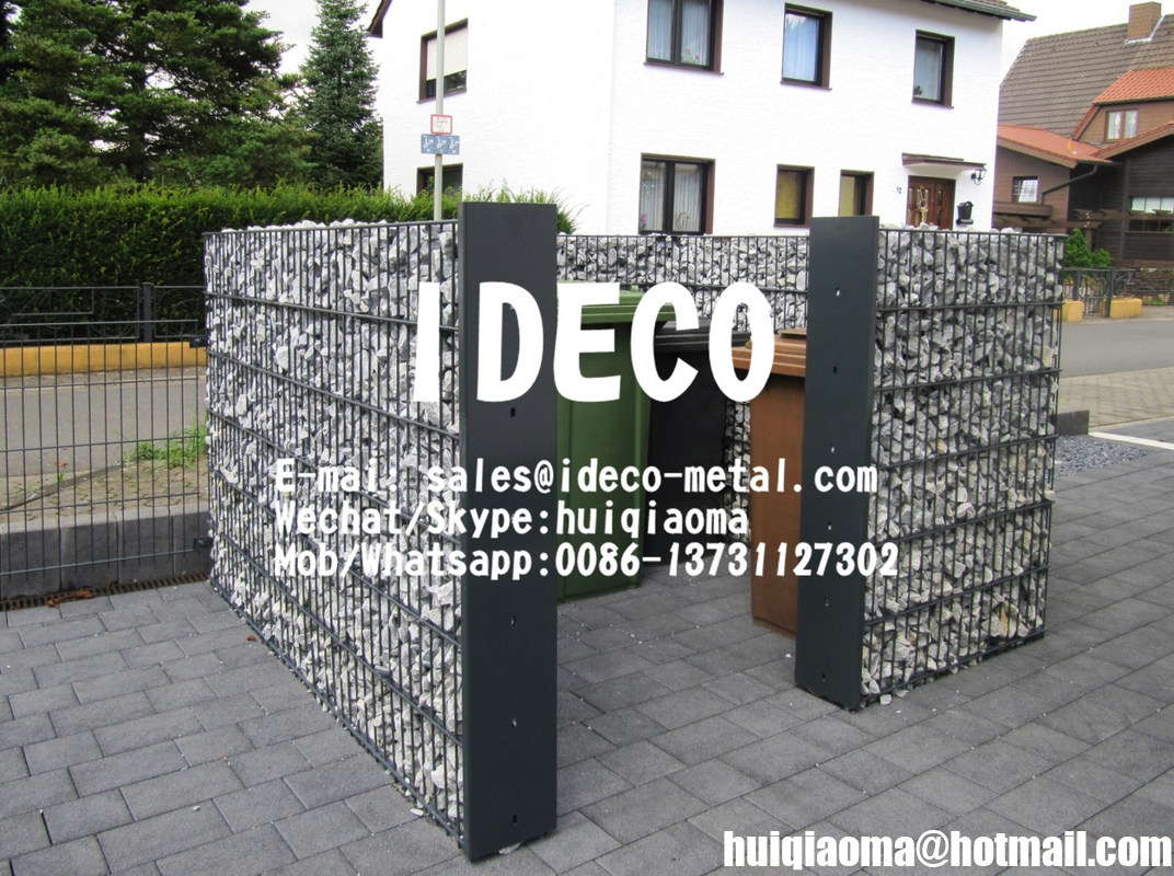 656 Double Wire Welded Gabion Fences, Gabion Box Baskets Retaining ...