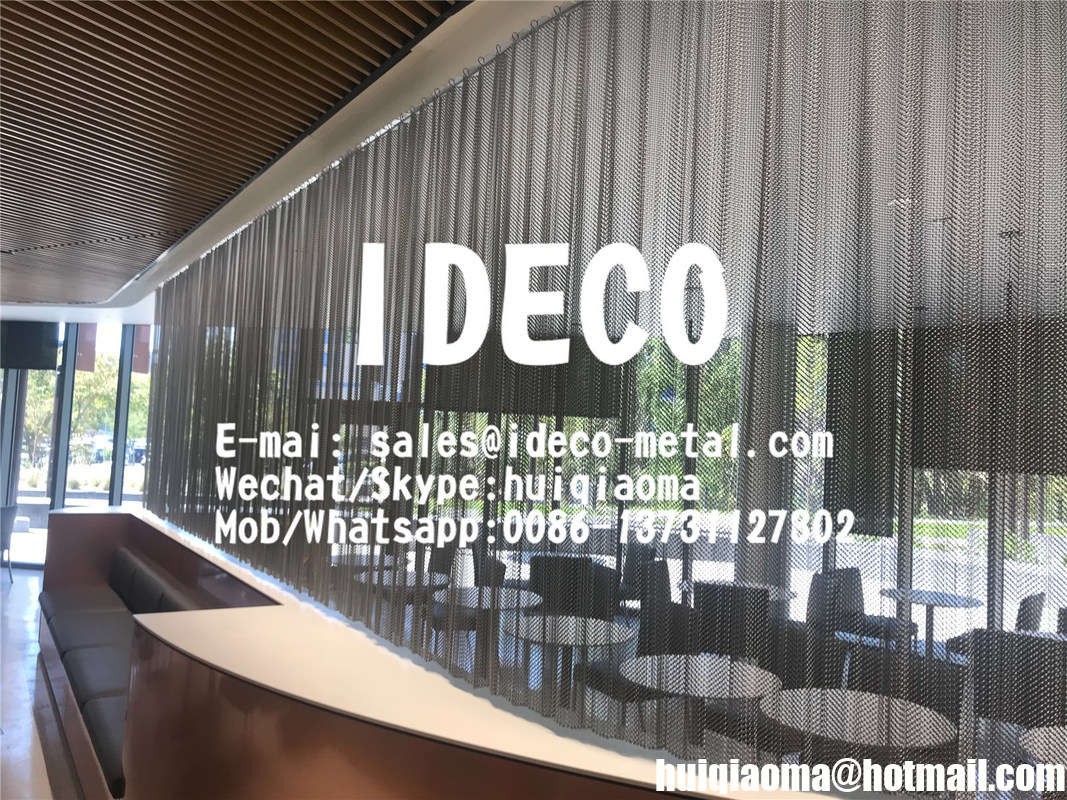 Metal Coil Drapery, Cascade Coil Draperies, Aluminum Coil Mesh Curtains ...