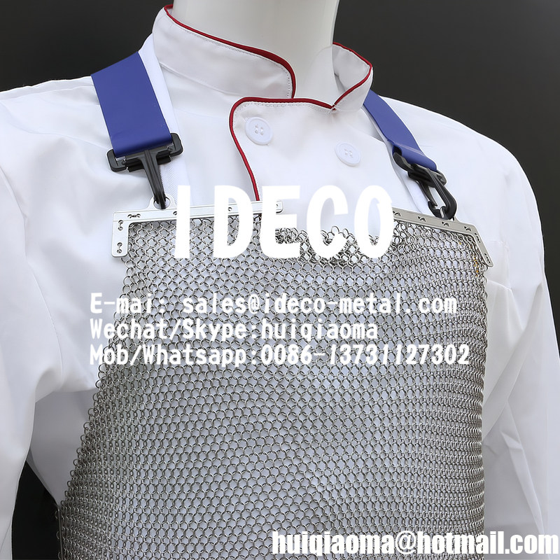 Stainless Steel Chainmail Mesh Apron, Butchers Chain Mail Apron, Chain ...