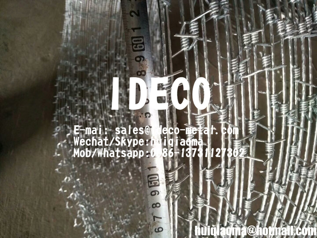 Single Strand Barbed Wire, Barbed Wire Concertina, High Tensile Line ...