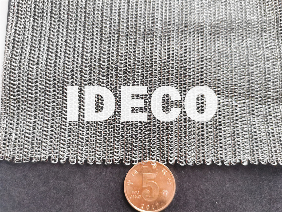 Metal Knitted Wire Mesh Drapes, Stainless Steel KnitMesh, Decorative ...