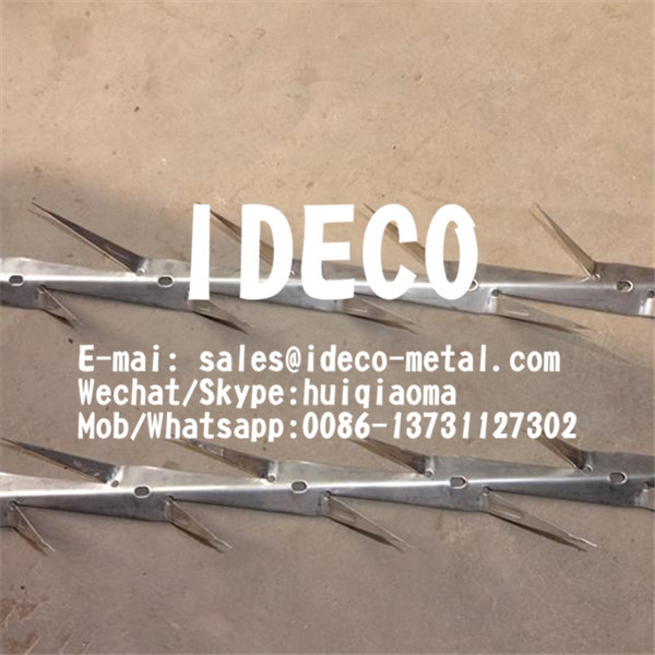 Small Type Wall Spikes, Metal Razor Spikes, Anti-Climbing Security ...
