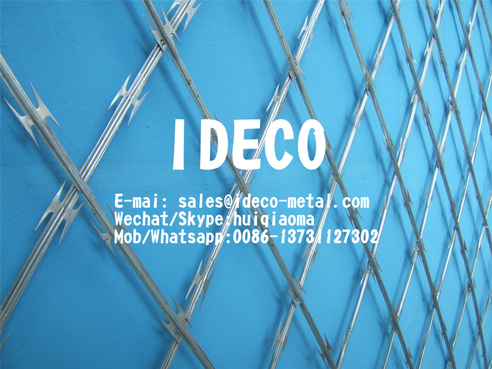 Welded Ripper Razor Mesh, Diamond Razor Mesh, Razor Blade Fences ...