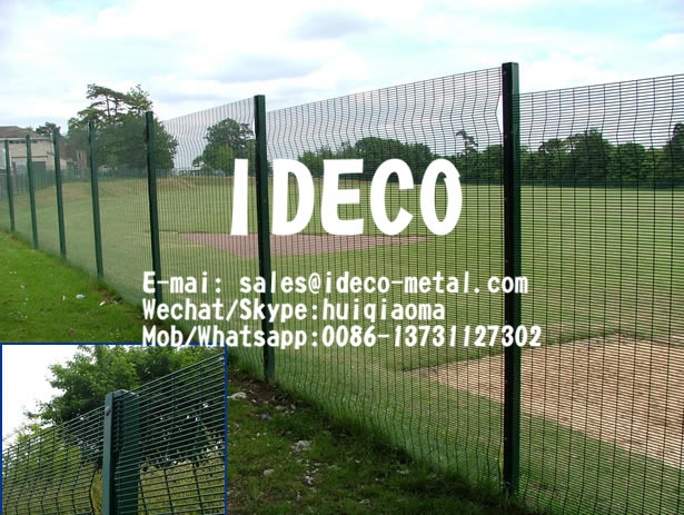 Securifor 3D Welded Mesh Panel Fencing, V-Curved 358 High Security ...