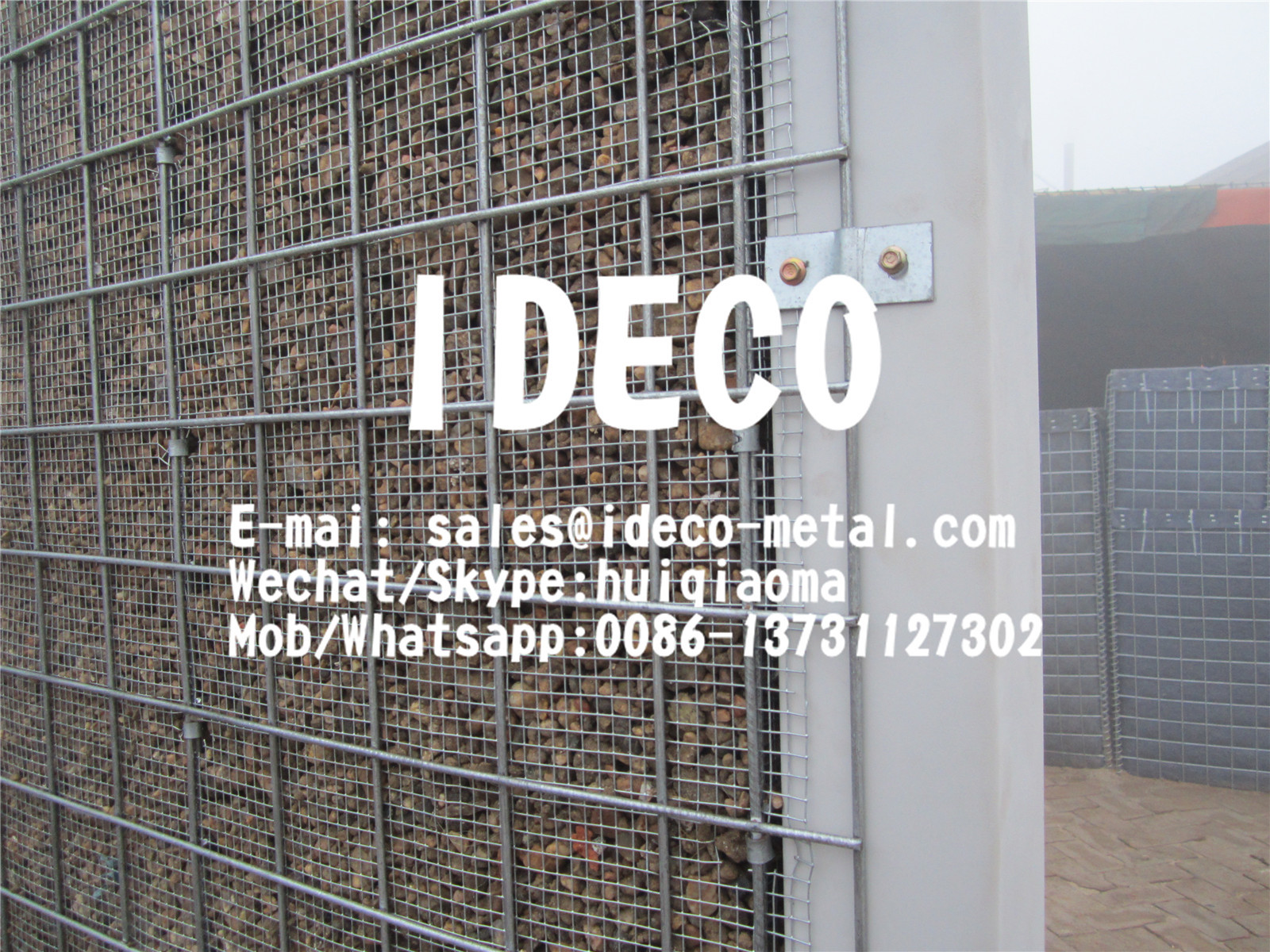 Tuinafscheiding, Welded Wire Mesh Gabion Fence Panels, Garden Edging ...