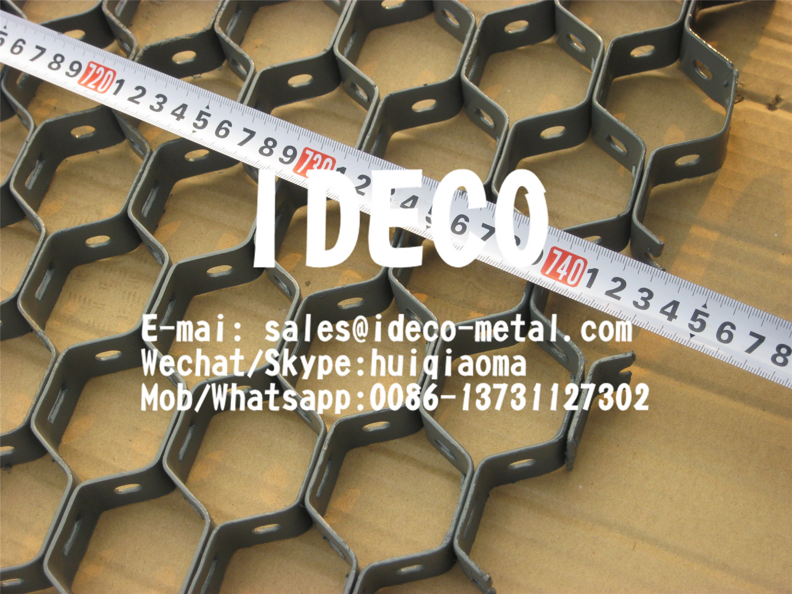 SAE1020 Hexsteel, Hexmesh, Hex Mesh as Wear Resistant Linings for ...