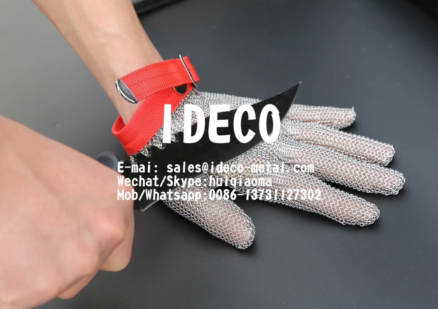 Chain Mail Gloves for Butchers/Chefs Cut Resistant, Stainless Steel ...