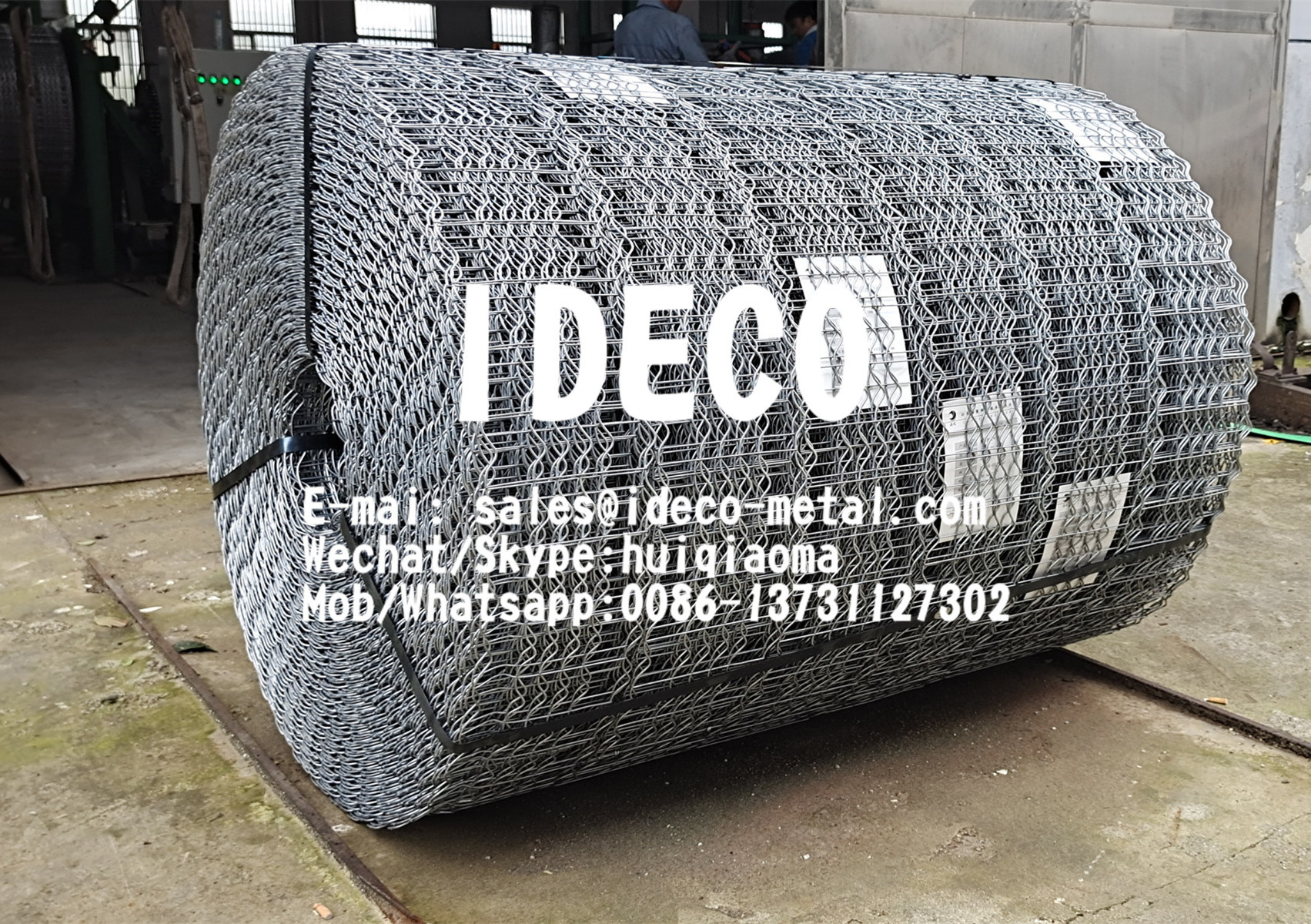 Reinforced Wire Mesh, Welded Mesh for Concrete Weight-Coated Pipeline ...